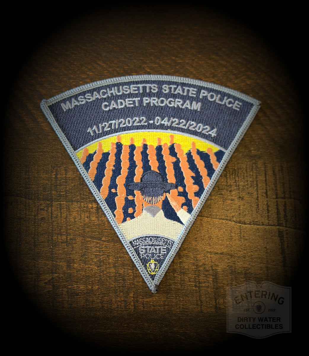Massachusetts State Police Cadet Class One Double Sided Patch – Dirty ...