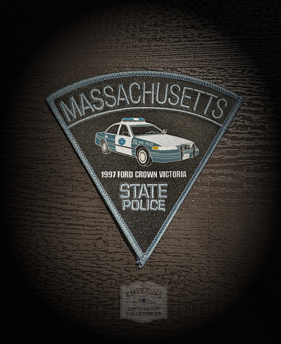Massachusetts State Police 1997 Cruiser Legends Patch – Dirty Water ...