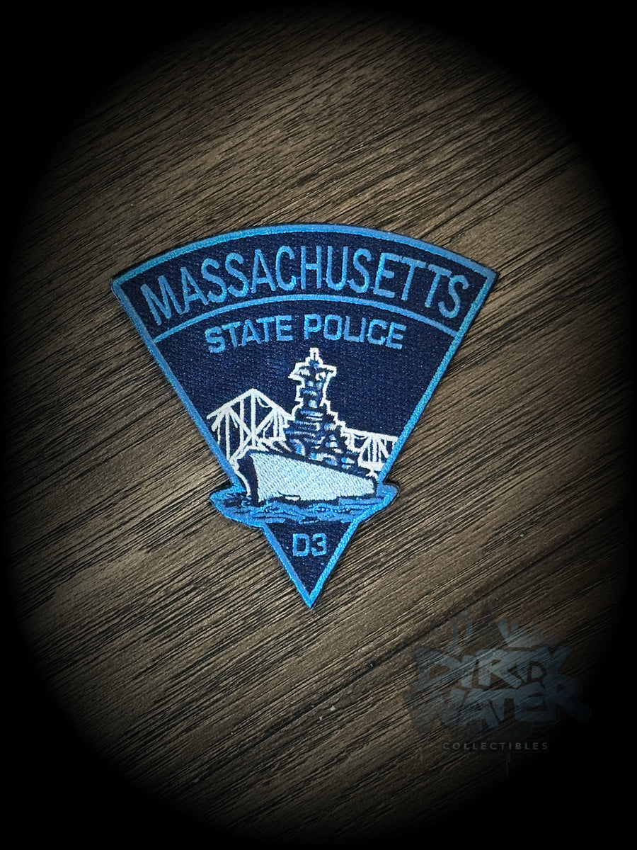 Massachusetts State Police D3 Patch – Dirty Water Collectibles