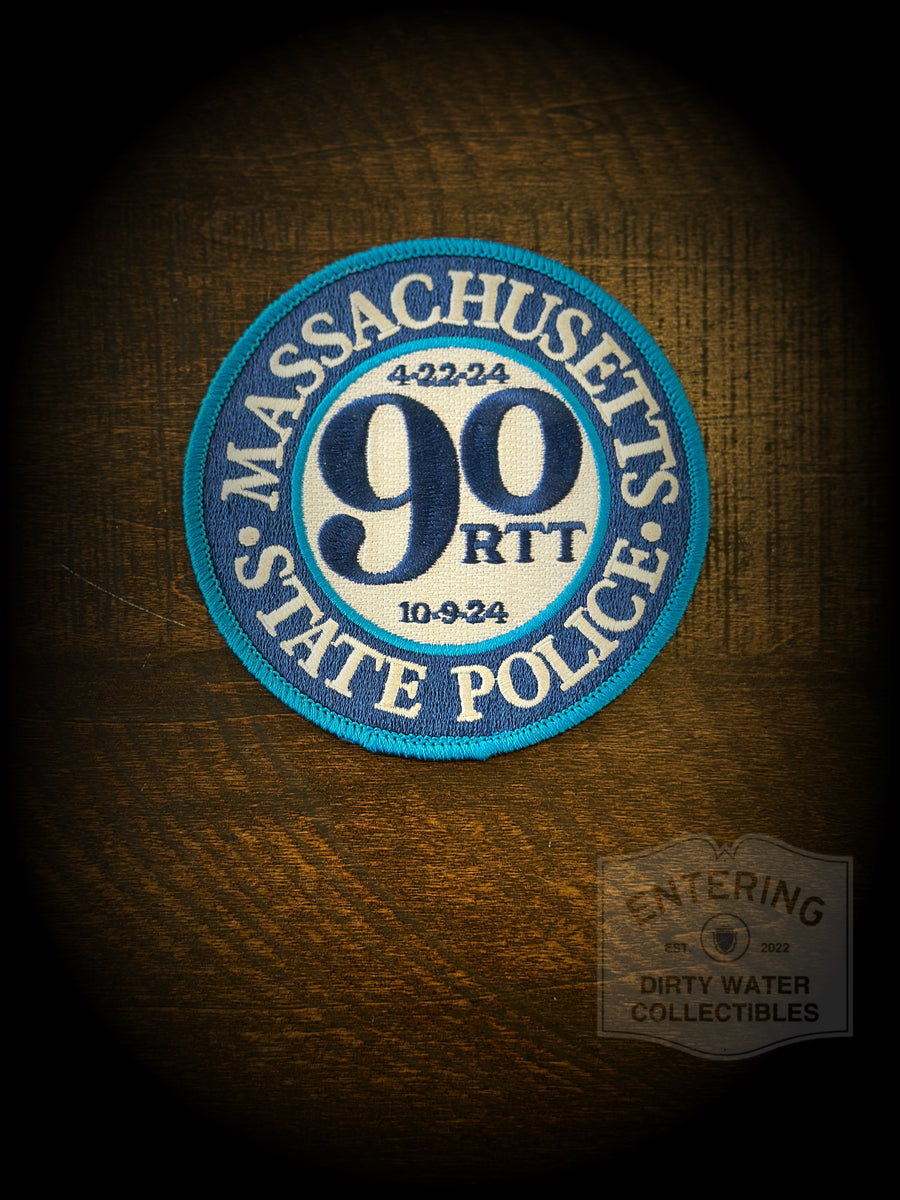 Massachusetts State Police 90th RTT patch – Dirty Water Collectibles
