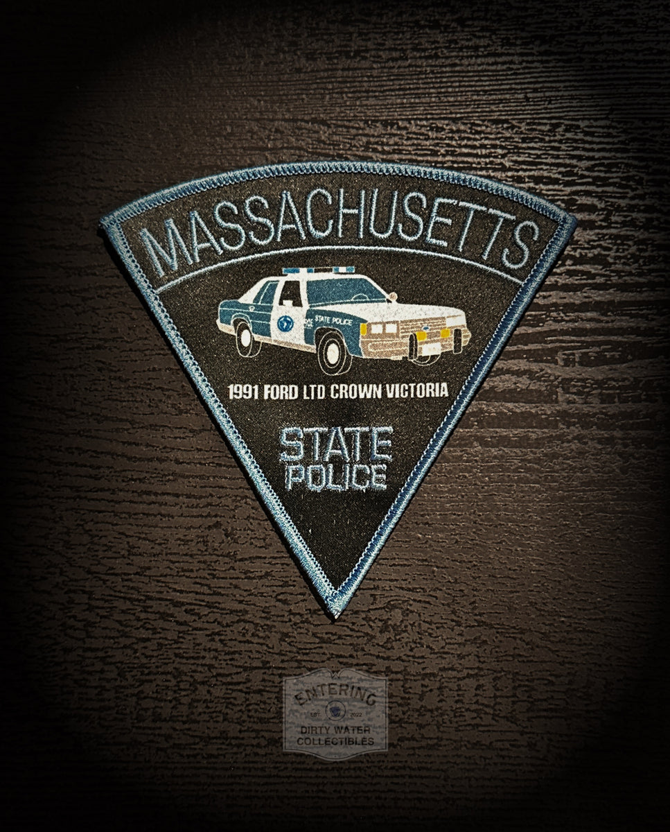 Massachusetts State Police 1991 Cruiser Legends Patch – Dirty Water ...