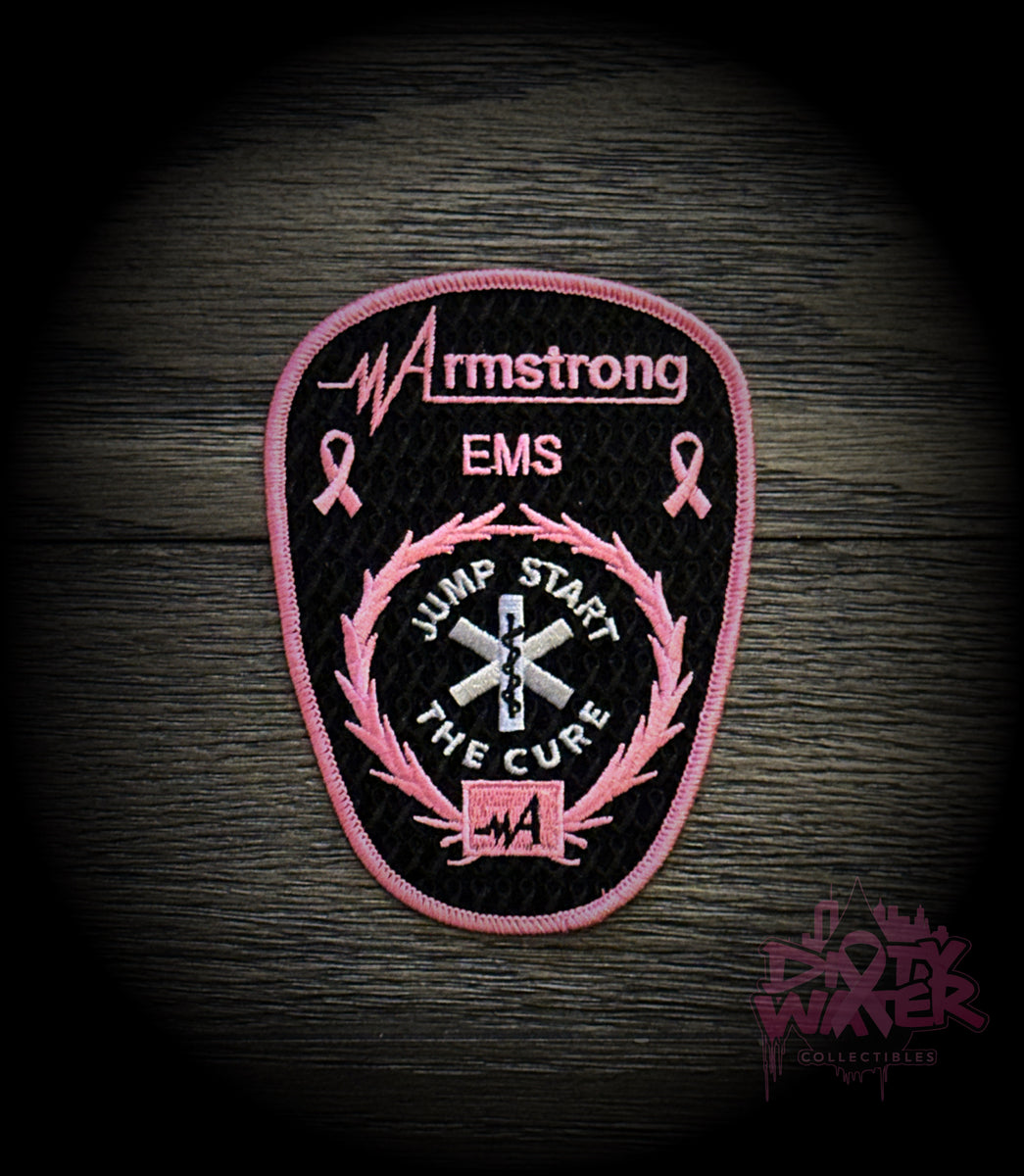 Armstrong Ambulance Pink Patch – Dirty Water Collectibles