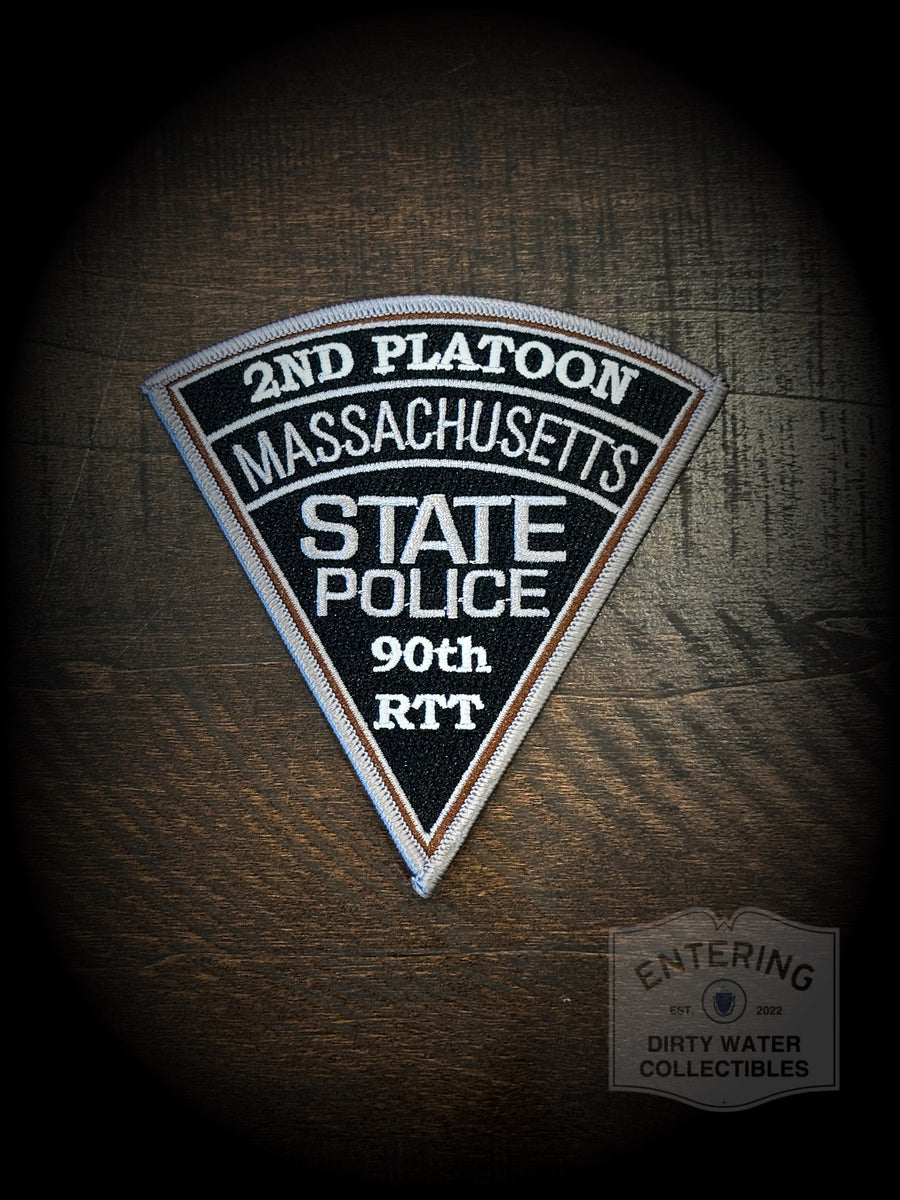 Massachusetts State Police 90th RTT 2nd Platoon Subdued Embroidered ...