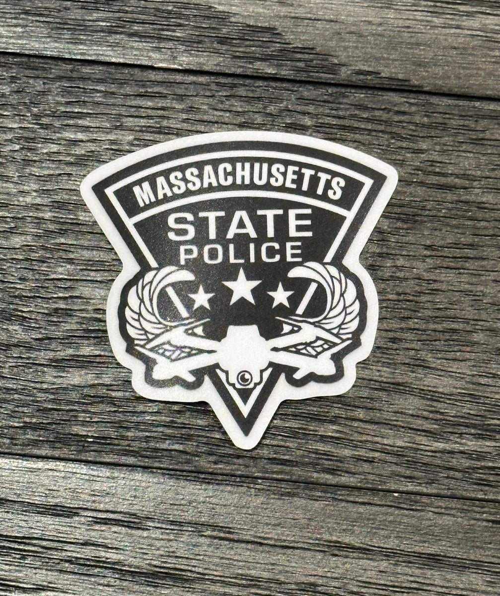 Mass State Police Drone Unit Decal (3 inch) – Dirty Water Collectibles