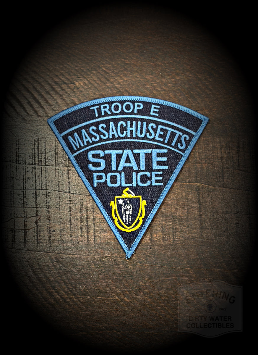 Massachusetts State Police Troop E patch – Dirty Water Collectibles