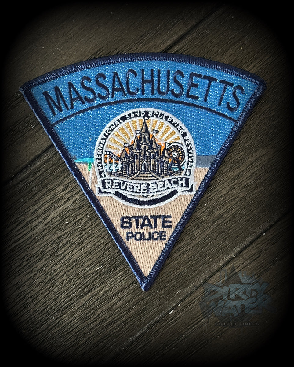 Massachusetts State Police Revere Beach Sandcastle Patch – Dirty Water ...