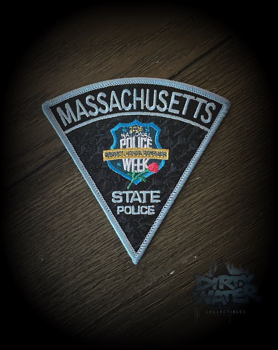 Massachusetts State Police Police Week 2025 Fully Embroidered – Dirty ...