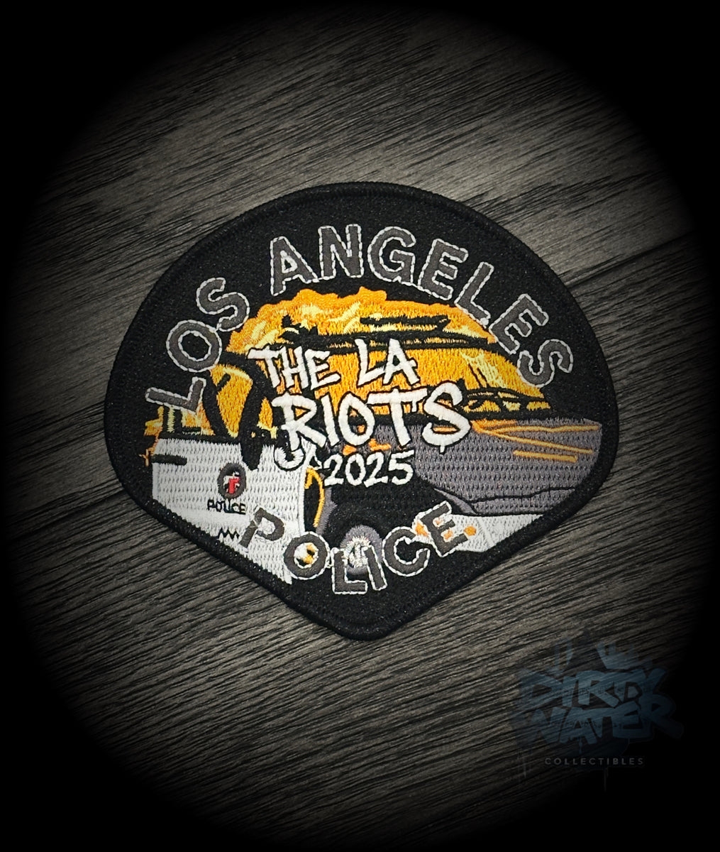 LAPD “Mostly Peaceful Protests” Patch 2025 – Dirty Water Collectibles
