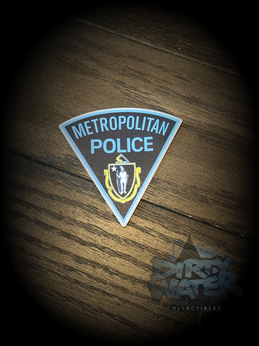 Metropolitan Police Patch Decal – Dirty Water Collectibles