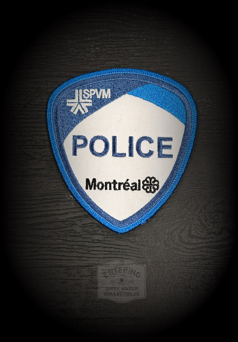 Montreal Canada Police Patch – Dirty Water Collectibles