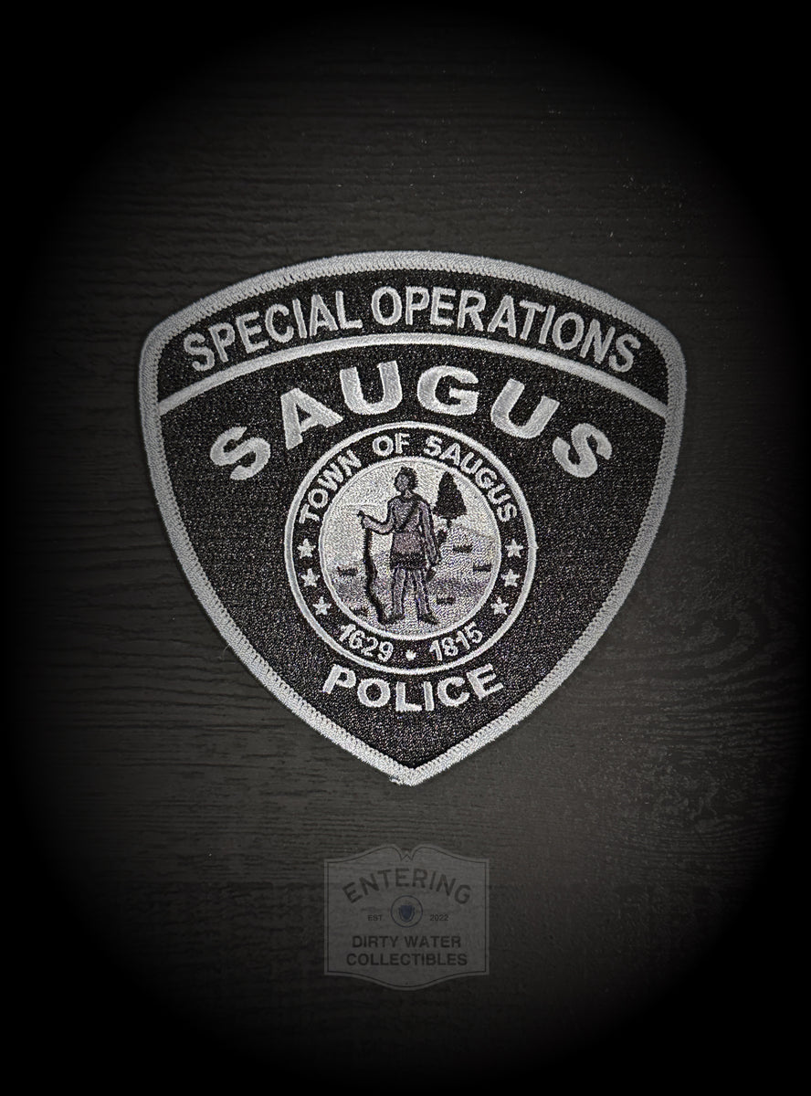 Saugus MA Police Embroidered Special Operations Patch – Dirty Water ...