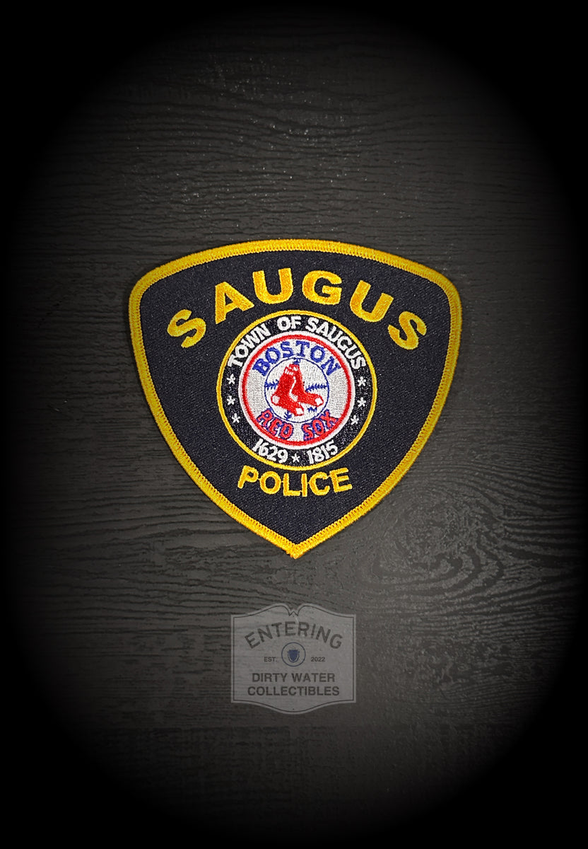 Saugus MA Police Embroidered Red Sox Patch – Dirty Water Collectibles