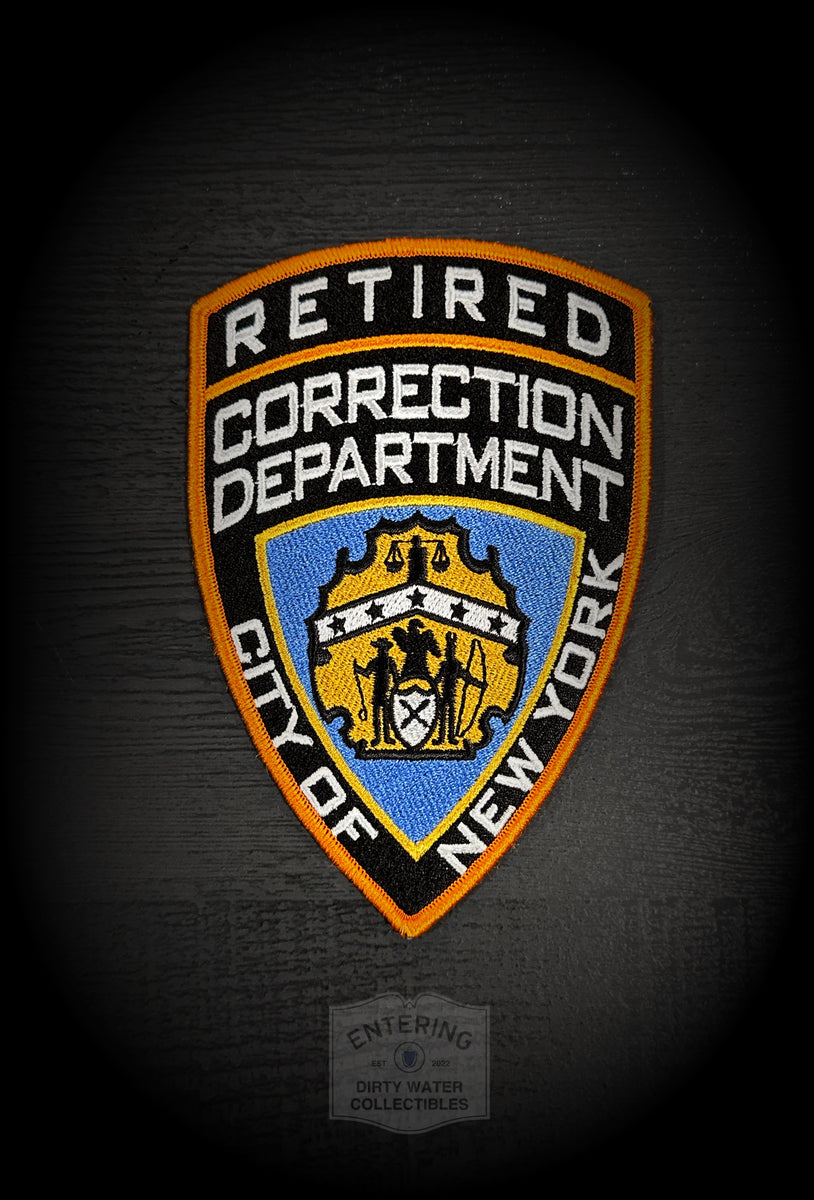 Retired NYDOC patch – Dirty Water Collectibles
