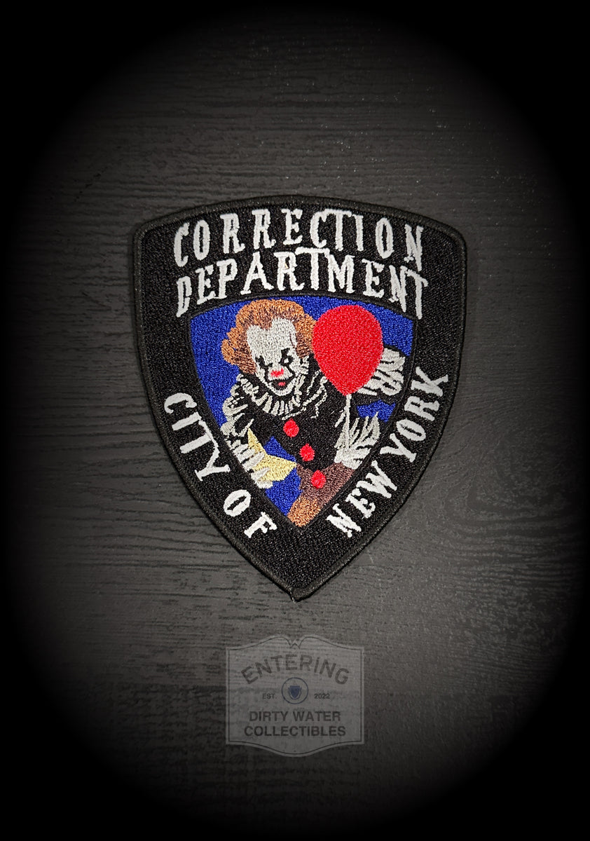 Pennywise NYDOC cosplay patch (alternate) – Dirty Water Collectibles