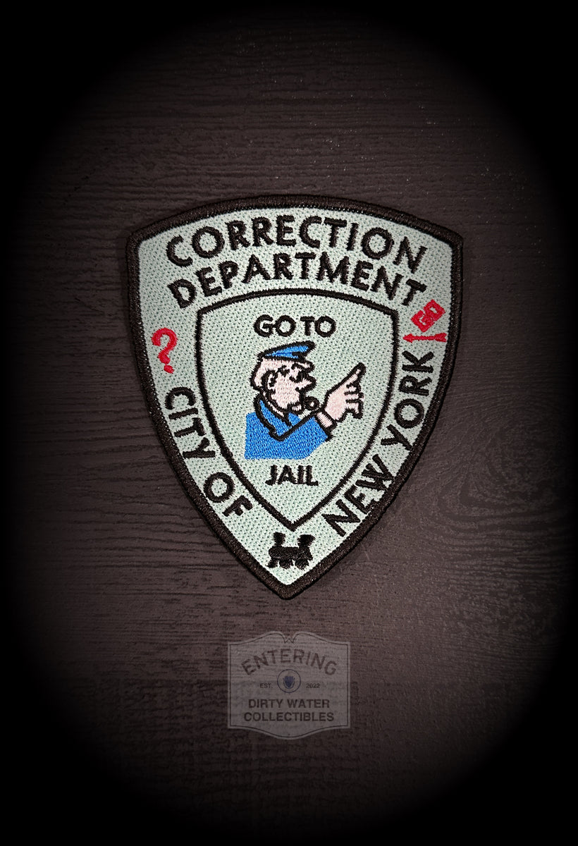 Go To Jail Monopoly NYDOC cosplay patch – Dirty Water Collectibles